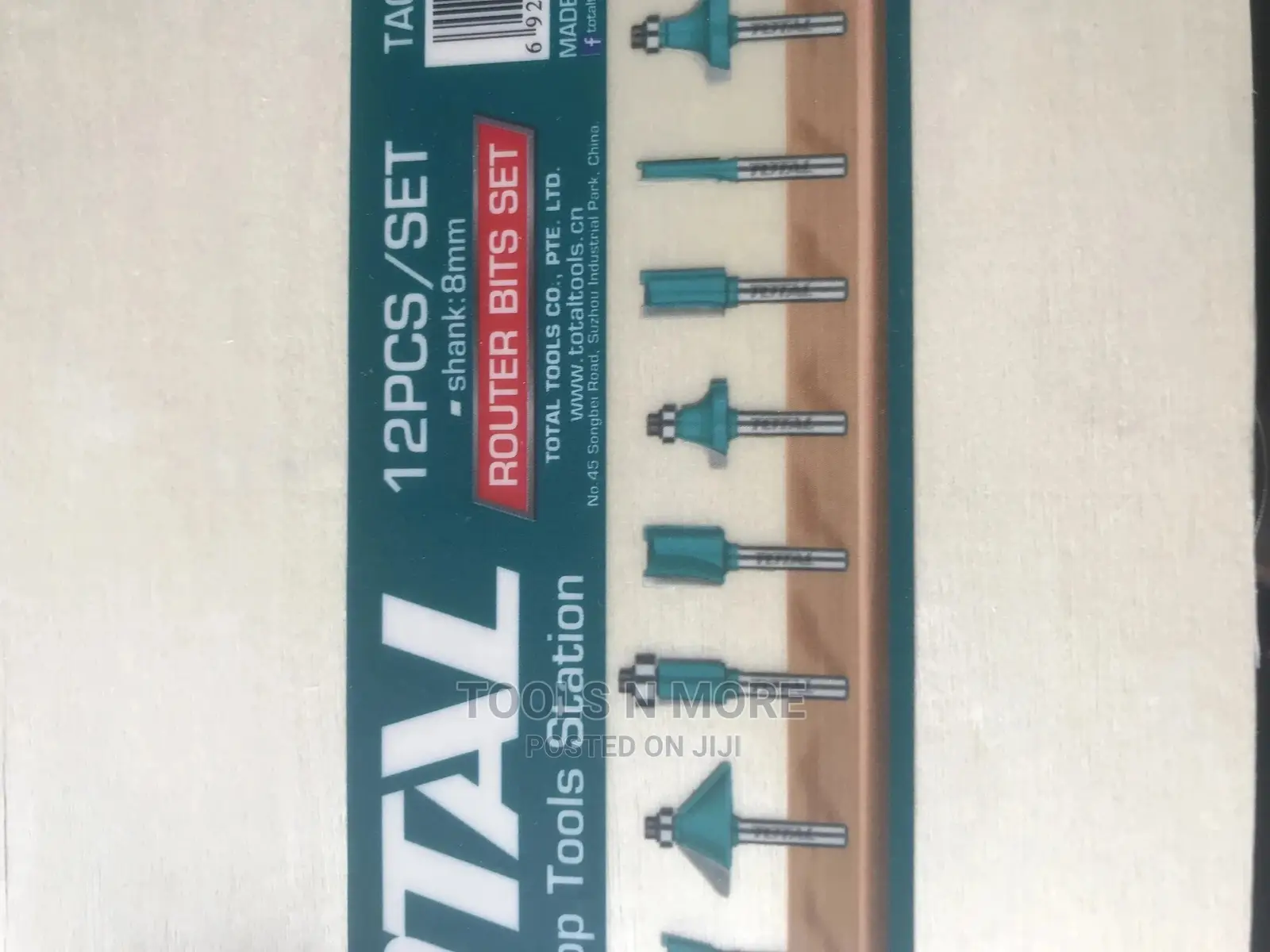 TOTAL Router Bit Set 8mm in Accra Metropolitan - Electrical Hand Tools ...
