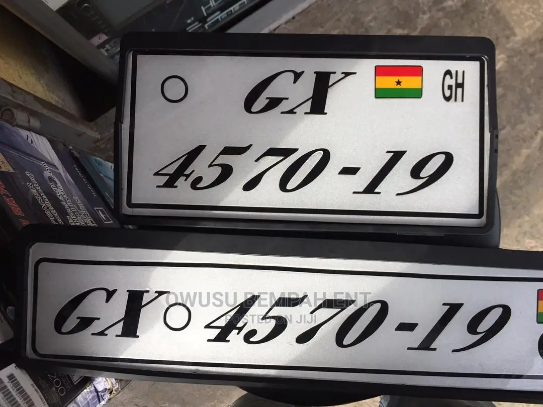 Customize Number Plate in Abossey Okai - Vehicle Parts & Accessories ...