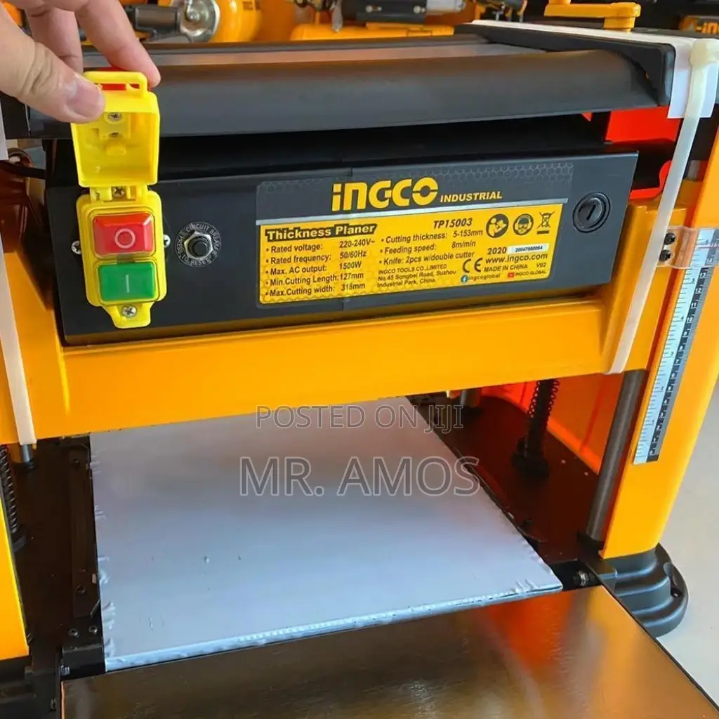 Ingco Industrial Heavy Duty Thicknesser Planer - Tp15003 in Accra ...