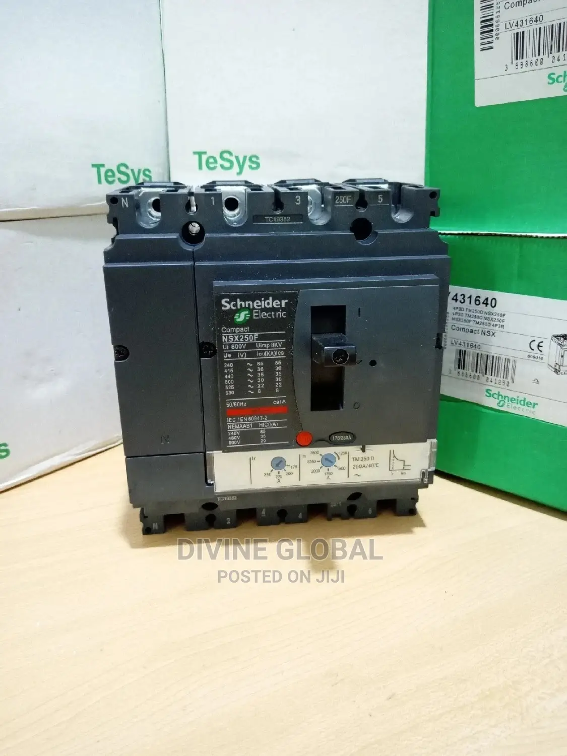 250a Schneider 4pole Circuit Breaker in Accra Metropolitan - Electrical ...