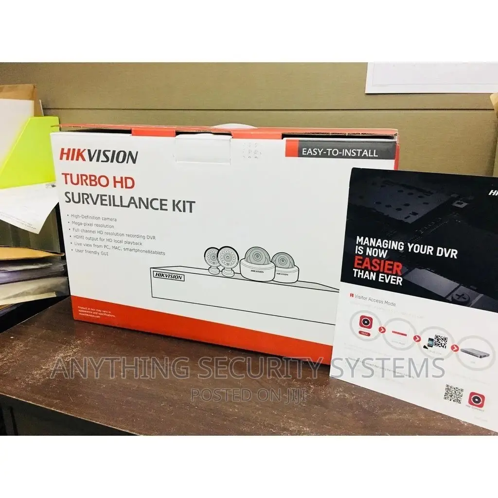 Hikvision Turbo HD 1080p 4ch Security CCTV Cameras Set in Accra ...