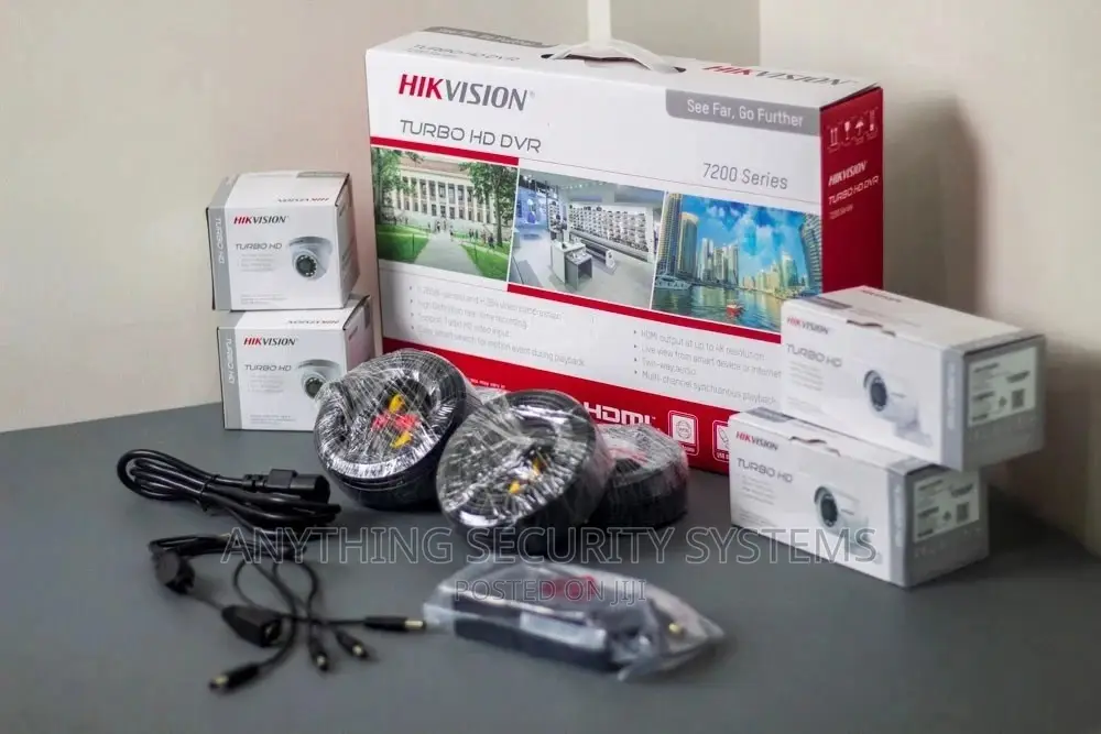 Hikvision 4ch Turbo HD 1080p CCTV Cameras Set in Achimota - Security ...