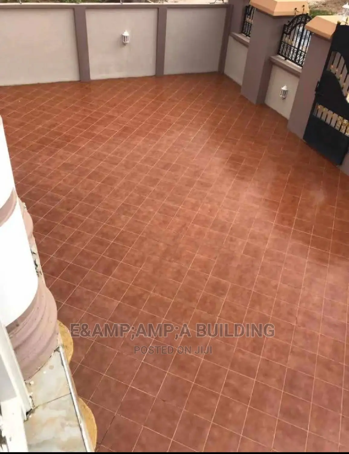 Spanish Terracotta Compound Tiles in Kumasi Metropolitan - Building ...