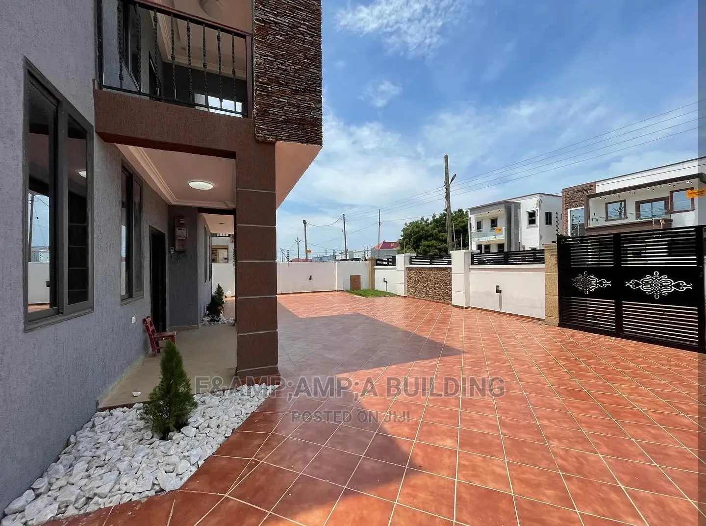 Spanish Terracotta Compound Tiles in Kumasi Metropolitan - Building ...