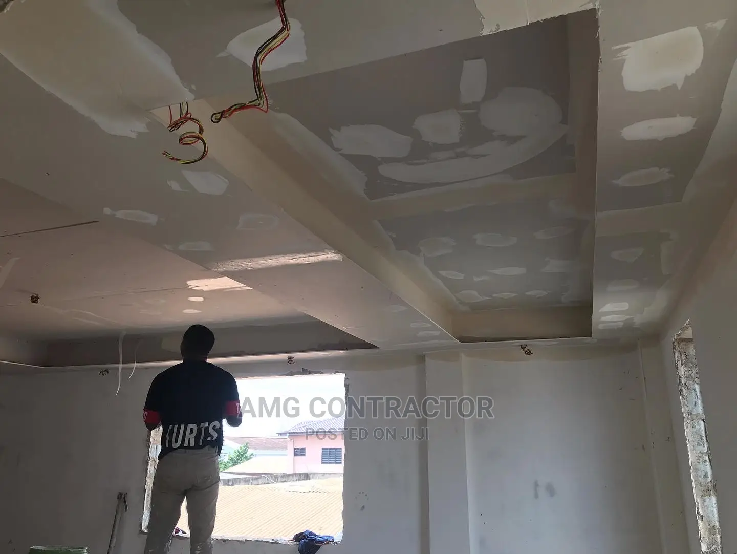 Plasterboard Ceiling Service Con AMG Contractor in East Legon ...