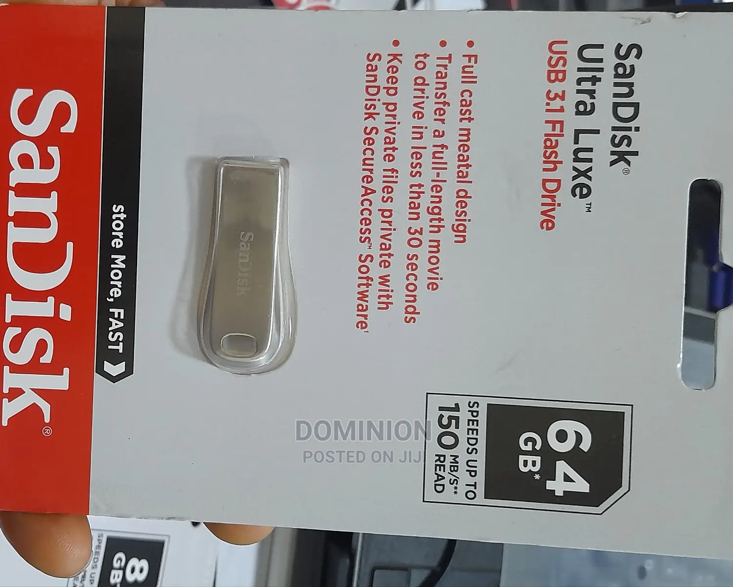 Sandisk Ultra Luxe 64GB Flash Drive for sale - Dominion Technologies ...