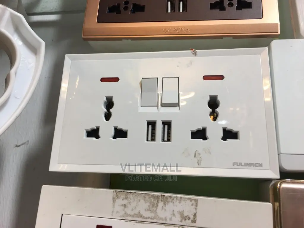 Fulinmen Double Multi Socket With USB in Accra New Town - Electrical ...