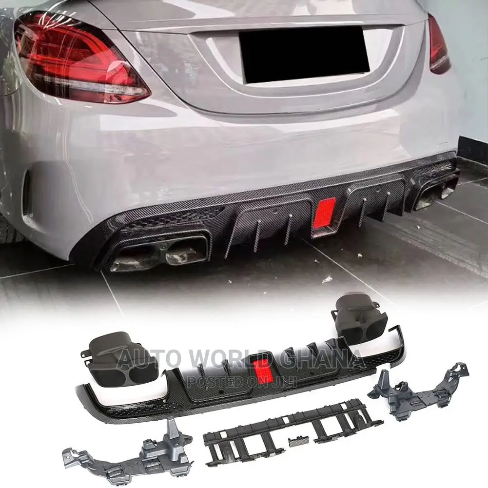 Benz W205 C300 C63 C63S Brabus Style Looks Diffuser in Abossey Okai ...