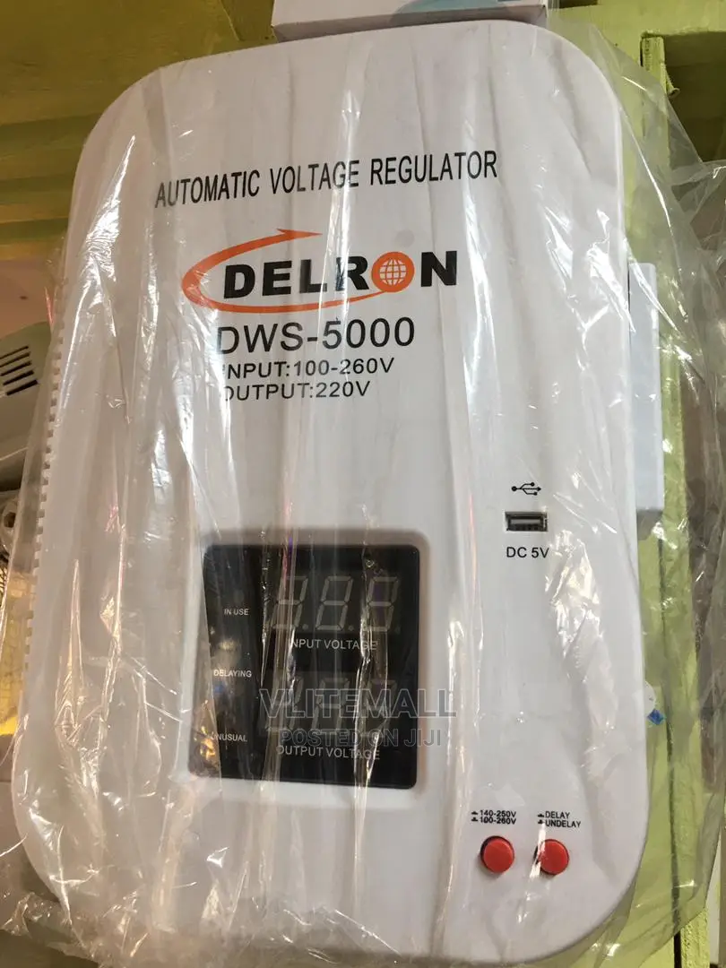Delron Wall Mount DWS-5000 Automatic Voltage Stabilizer in Accra New ...