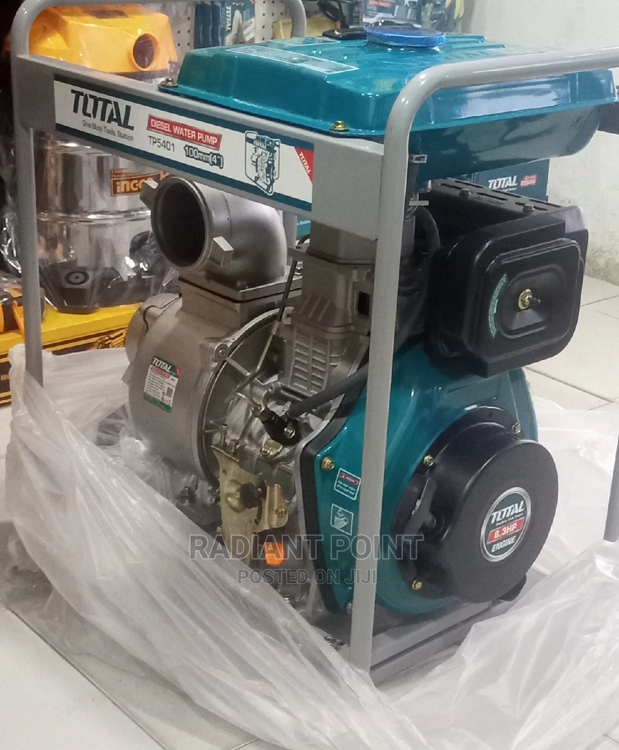 Total Diesel Water Pump 100mm (4")- TP5401 in Dansoman - Plumbing ...