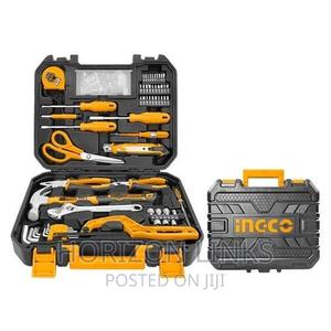 Ingco HKTHP21201 120 Piece Tools Set - Yellow in Spintex - Hand Tools ...