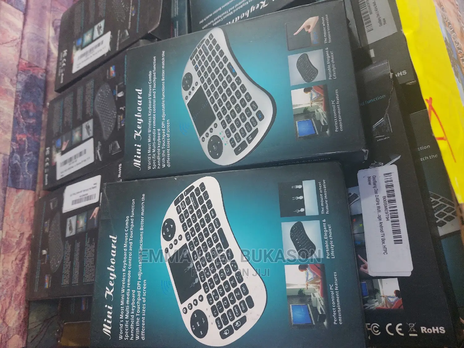Mini Portable Wireless Keyboard in Circle - Computer Accessories ...