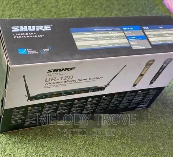 Shure UR-12D Wireless Microphone(Gold) for sale - Melody Trove Price ...