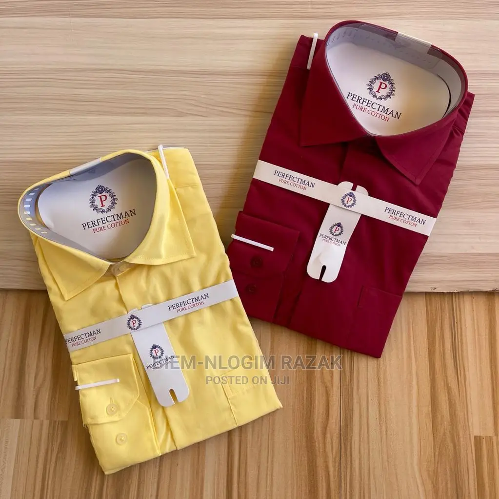 Original Perfect Man Long Sleeves Shirts Available in Stock in Accra ...
