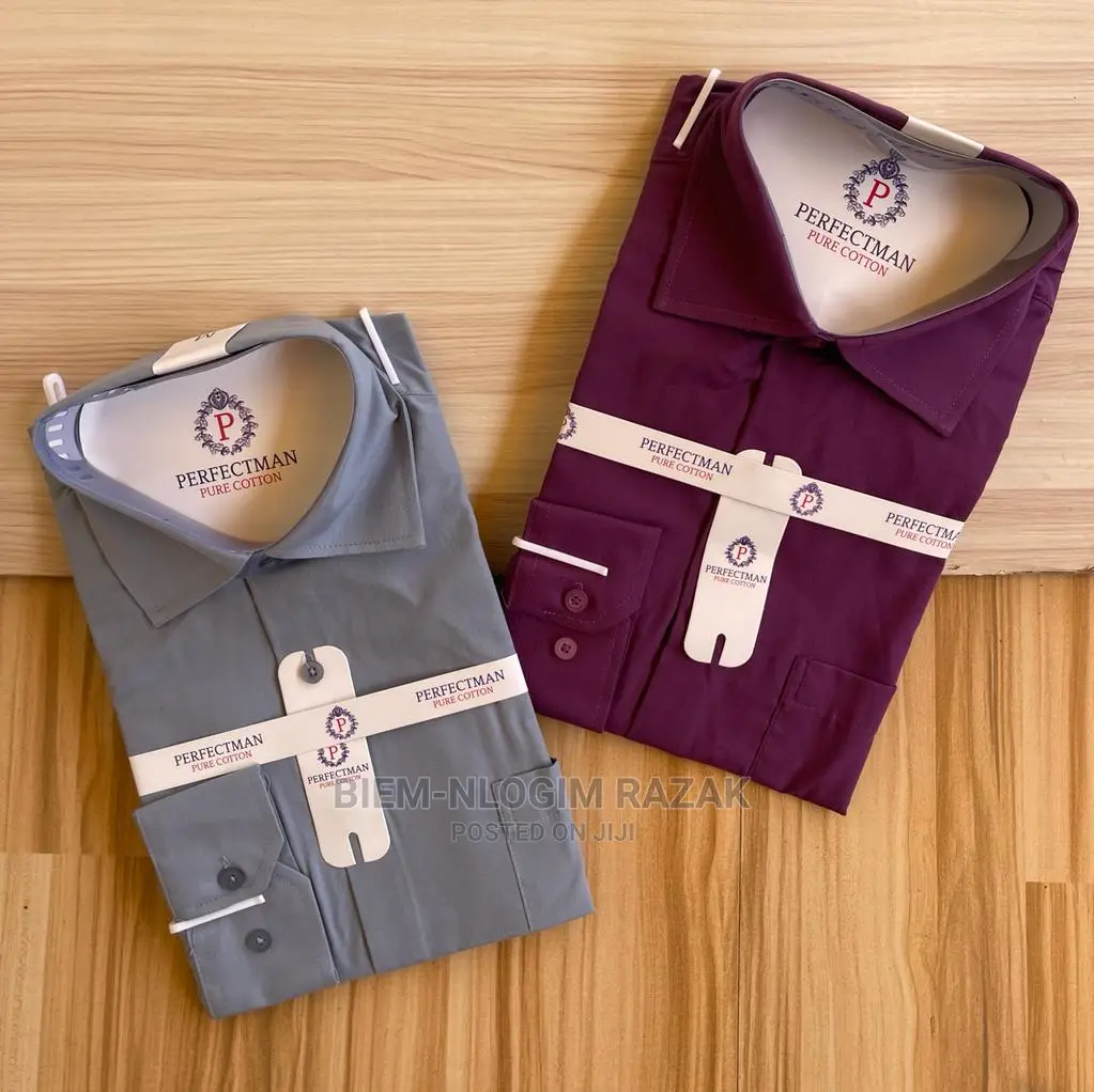 Original Perfect Man Long Sleeves Shirts Available in Stock in Accra ...