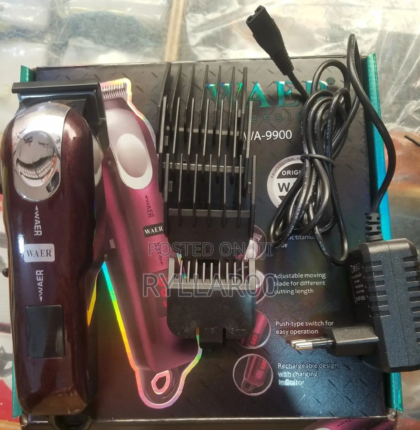 Waer Professional Hair Clipper Wa-9900 for sale - ryllar00 Price: GH ...
