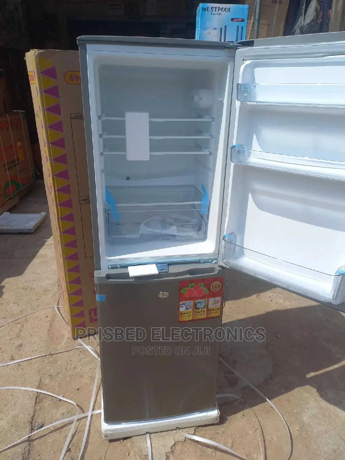 Neon Double Door Fridge 140 Litres Bottom Freezer in Achimota - Kitchen ...