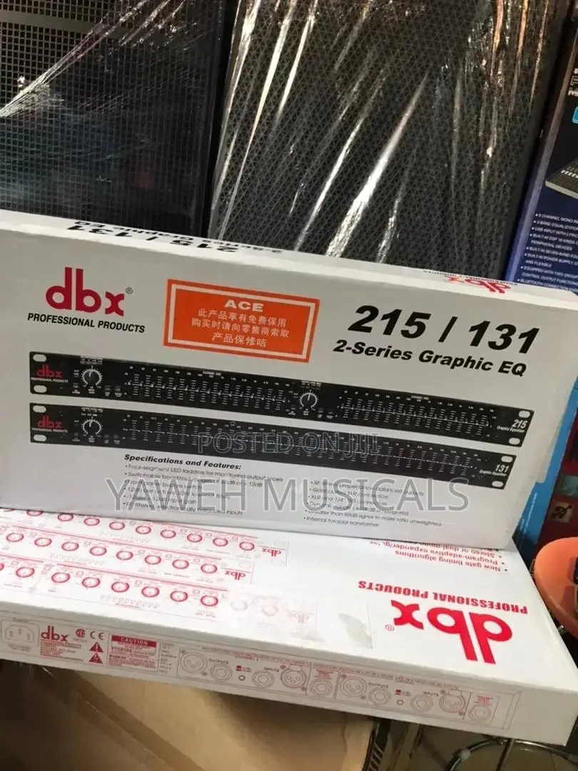 DBX Equalizer (215/131) 2-Series Graphic Equalizer in Accra ...