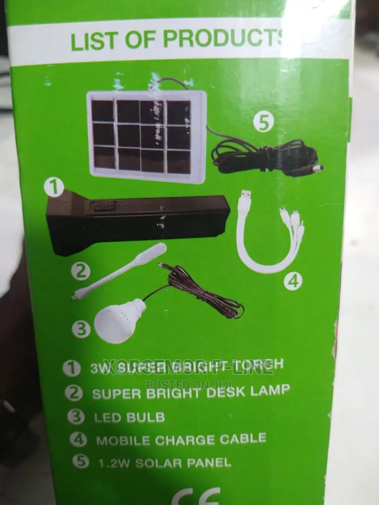 Solar Rechargeable Torch Light in Accra Metropolitan - Home Accessories ...