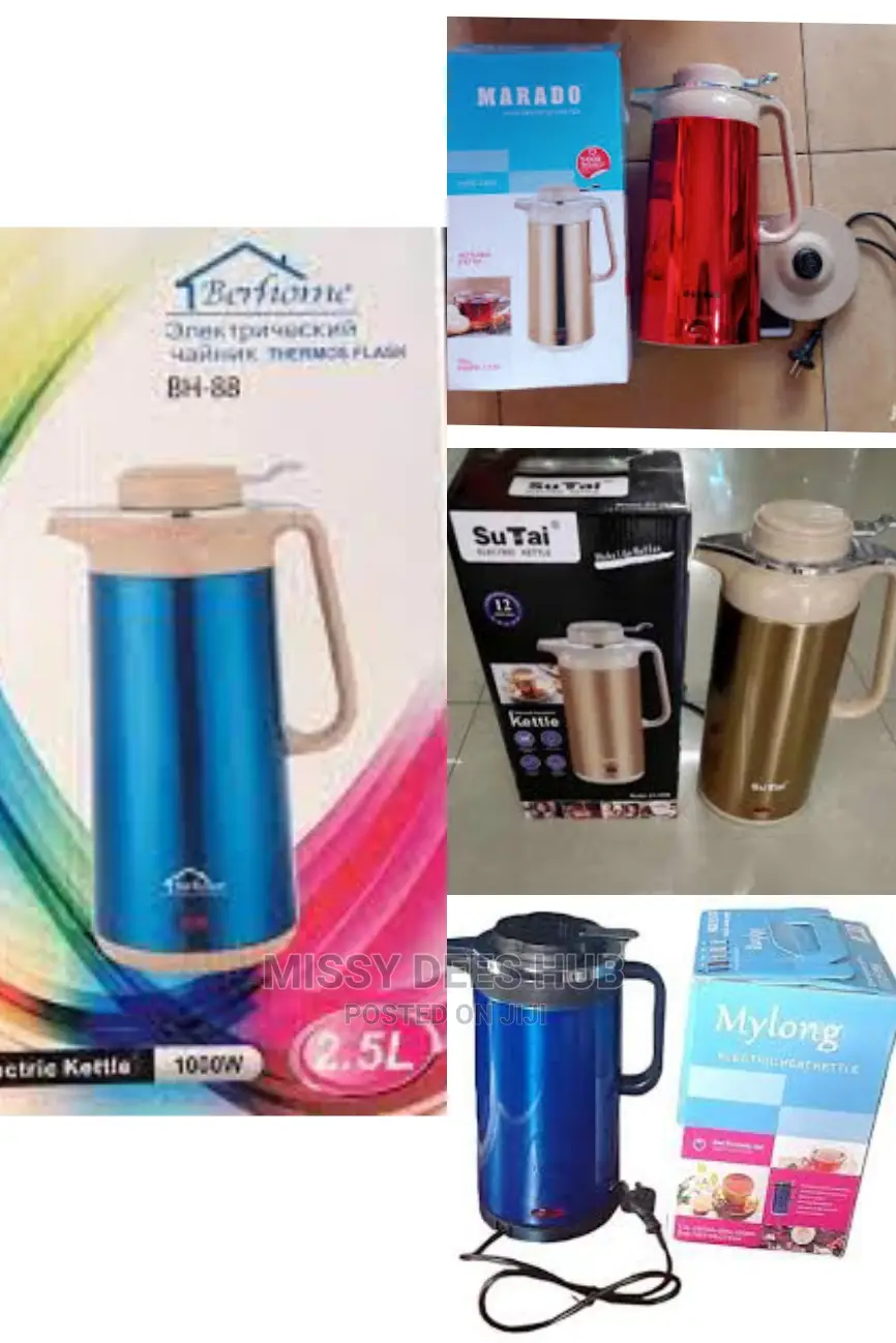 2in1 Kettle Flask ( 2 Liters ) Marado/Berhome/ Sutai/Mylong in Kaneshie ...