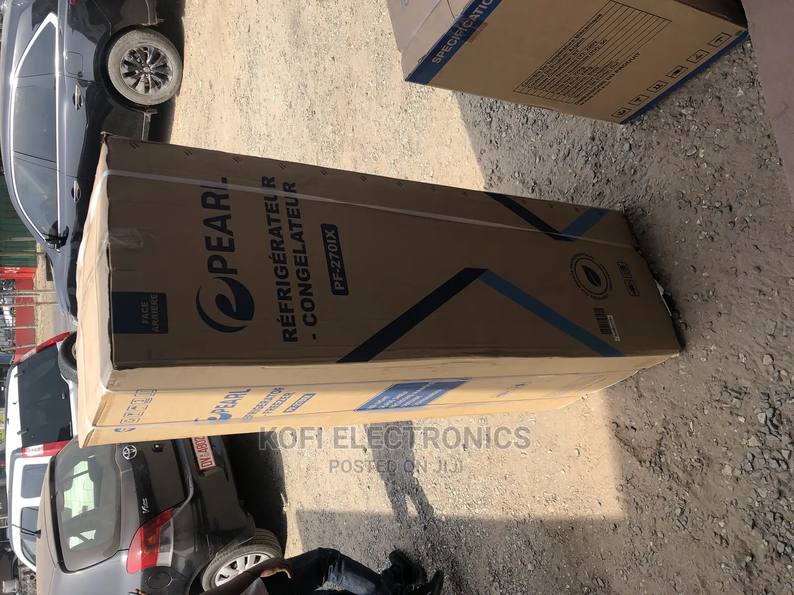 Fresh and Frozen Food Volume 166l Pearl Double Door Fridge in Adabraka ...