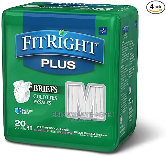 Medline Fitright Plus Adult Diapers, for sale - Eric Kwakye-Agyei Price ...