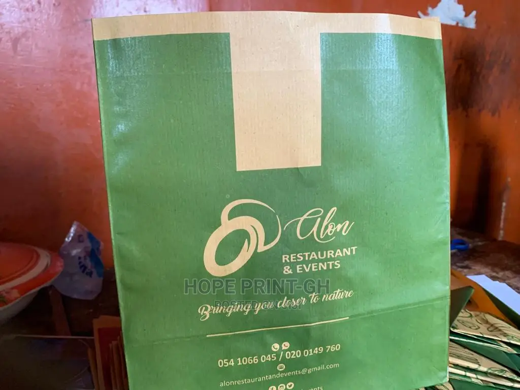 Brown Paper Bags in Accra New Town - Printing Services, Hopeprints ...