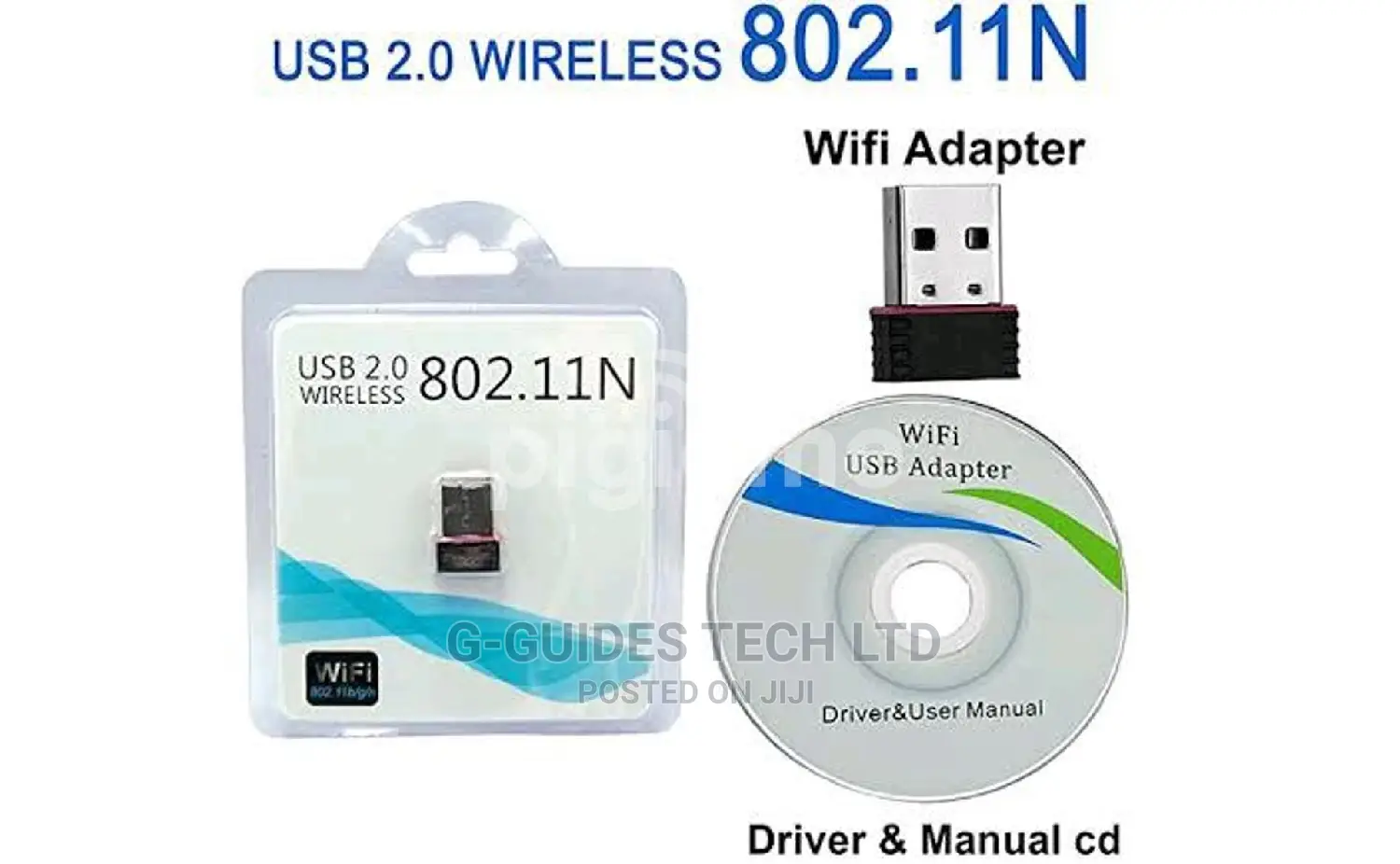 USB Wifi 300mbps Dongle Wireless 2.0 Adapter LV-UW03 802.11N in Madina - Networking Products, G ...