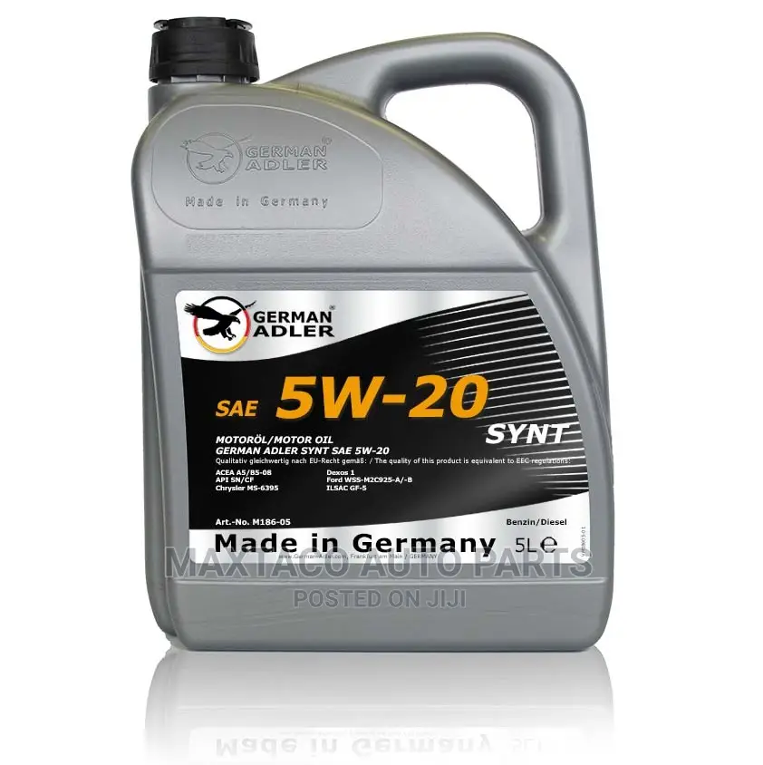German Adler 5w-20 Engine Oil- 5L in Lapaz - Vehicle Parts ...