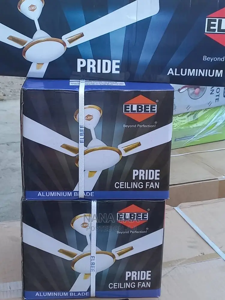 Elbee Ceiling Fan 56” Long Blade (Pride) in Dome - Home Appliances ...