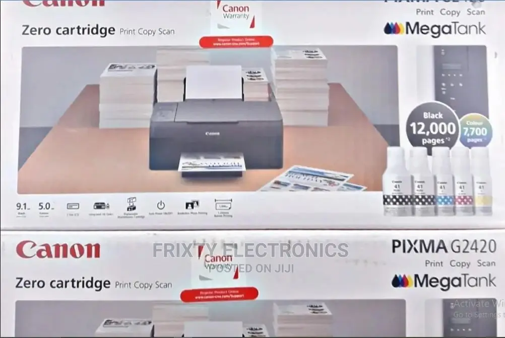 Powerful Canon Pixma G2420 All in One Inkjet Printer in Accra ...