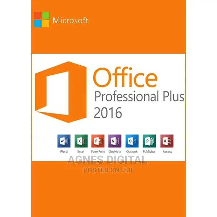 Microsoft Office 2016 Professional PLUS – 1 User License Key in East ...