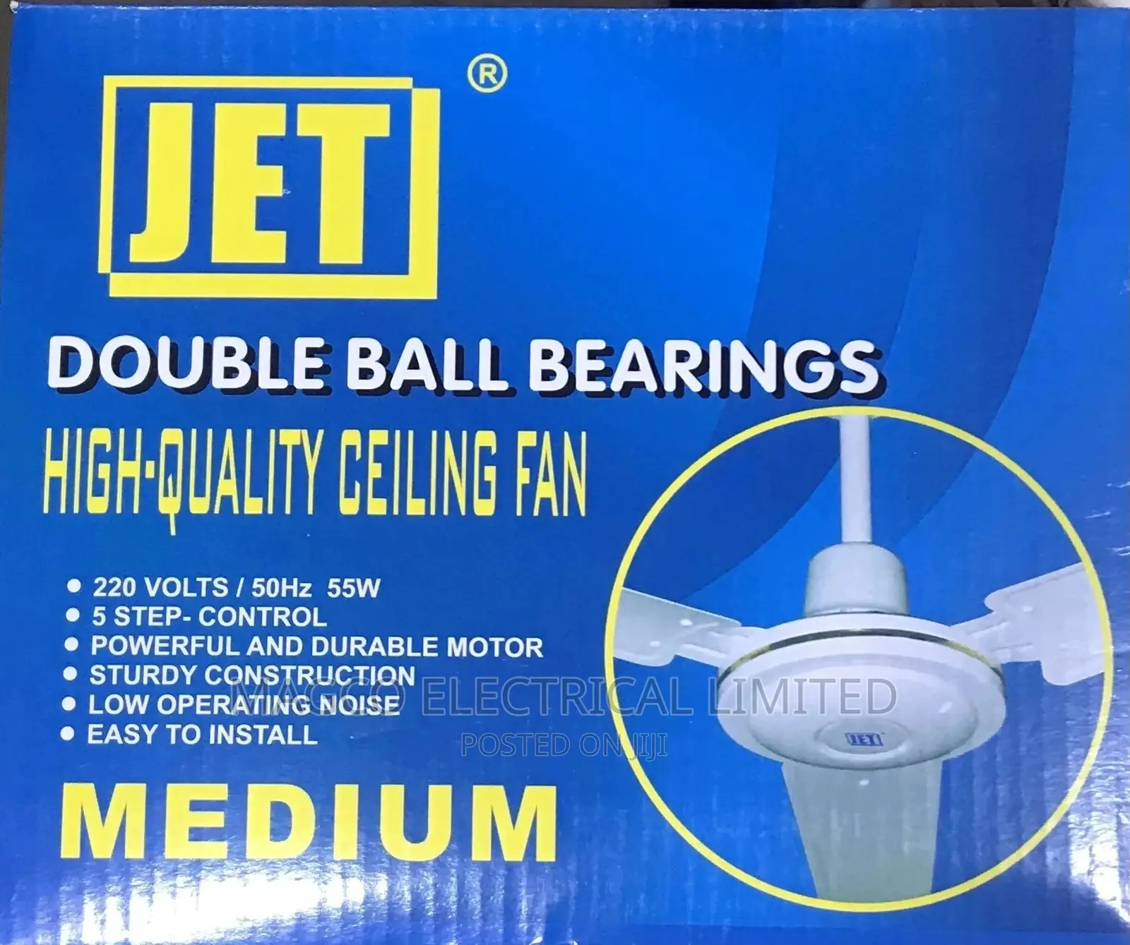 Jet Ceiling Fan Medium in Tema Metropolitan - Home Appliances, Magco ...