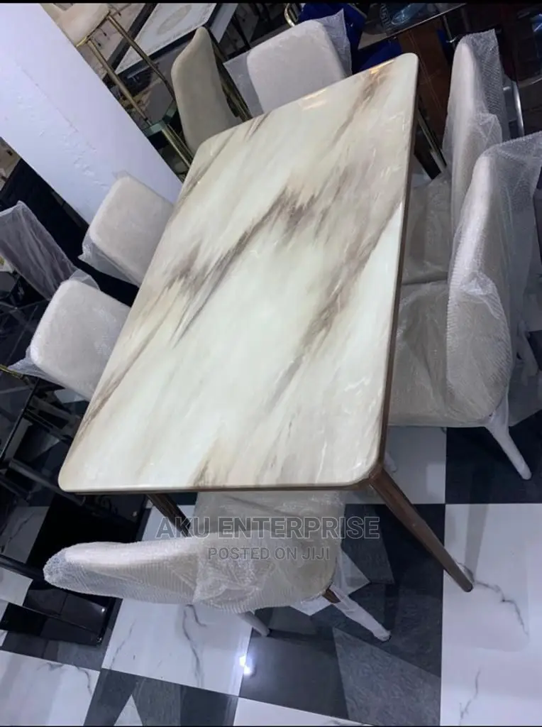 Morden Dining Table With 6 Chairs in Accra Metropolitan - Furniture ...