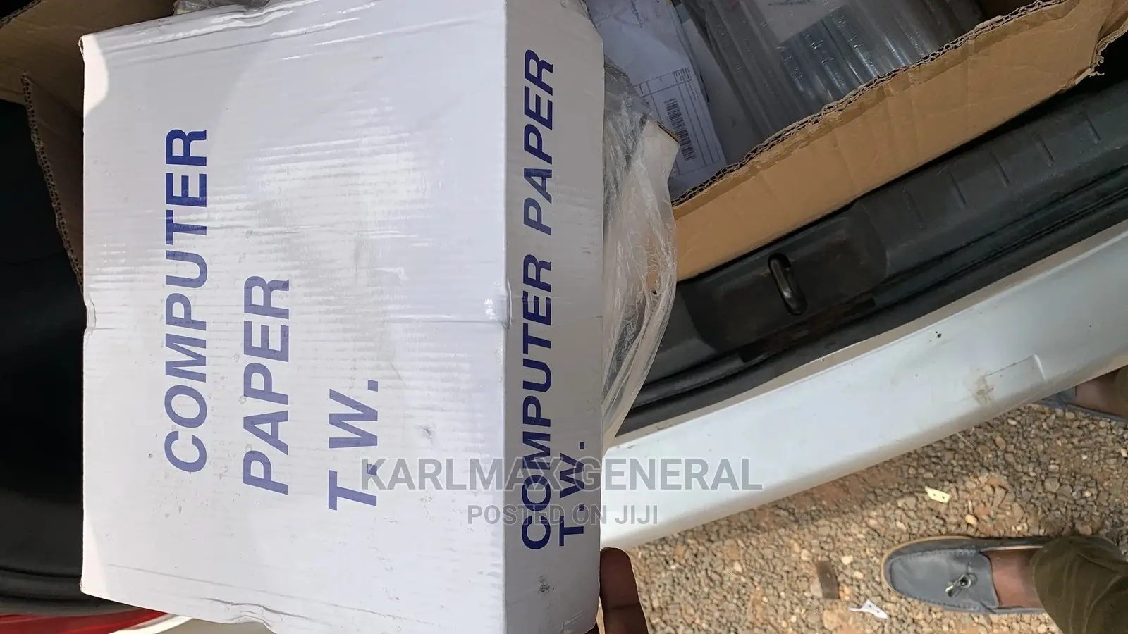 A4 Size Computer Paper 3ply 9.5*11 Full Sheet and Single Cut in Madina ...