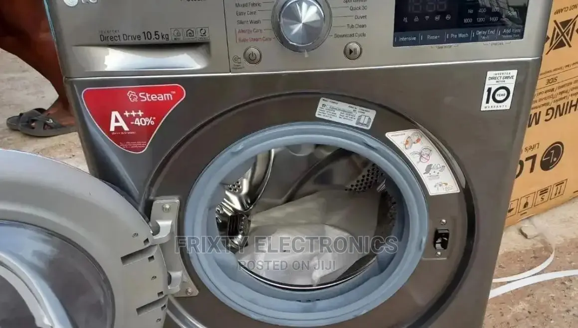 Lg 10.5kg Washing Machine Front Load (F4V5RYP2T)Fully Auto. in Accra ...
