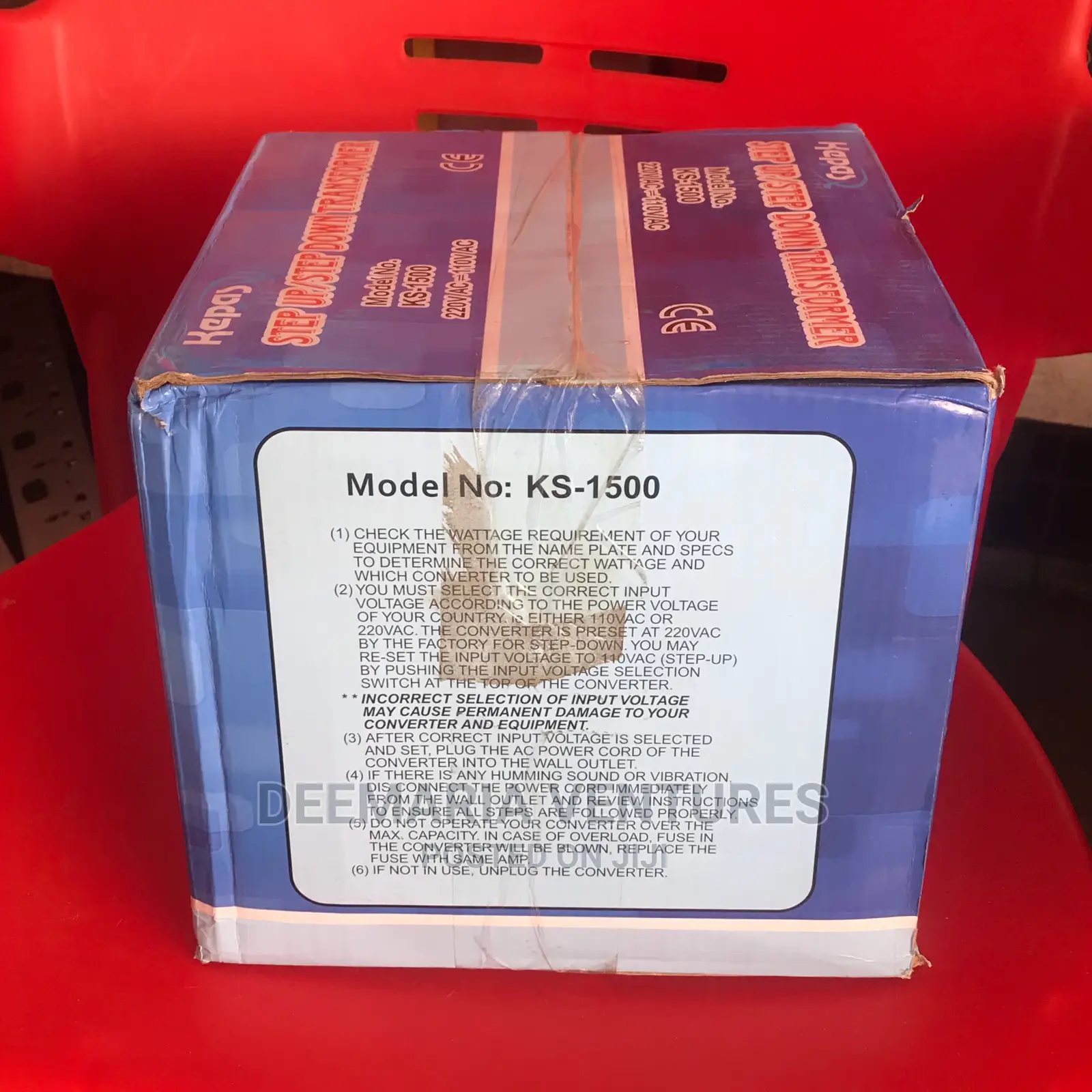 Kepas Step Up/Step Down Transformer 1500va (220v/110v) in Dansoman ...