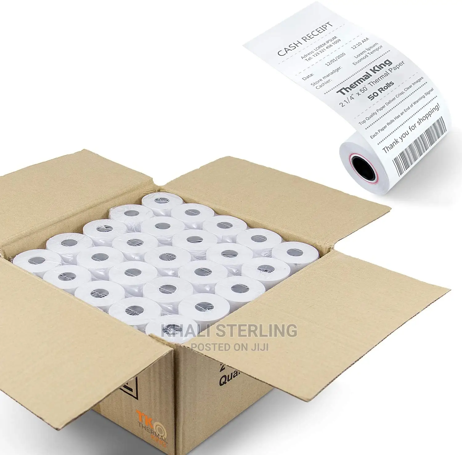 Thermal Paper Roll Box 50pcs 80x80mm in Accra Metropolitan - Stationery ...