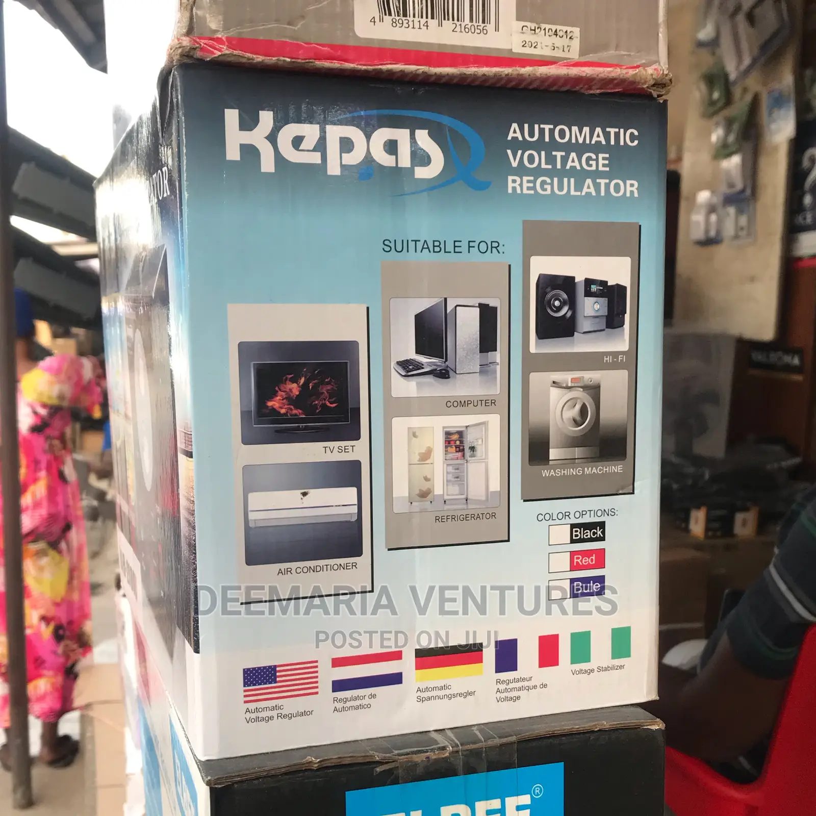 Kepas 2000W Automatic Voltage Regulator Stabilizer Kar-2000w in ...