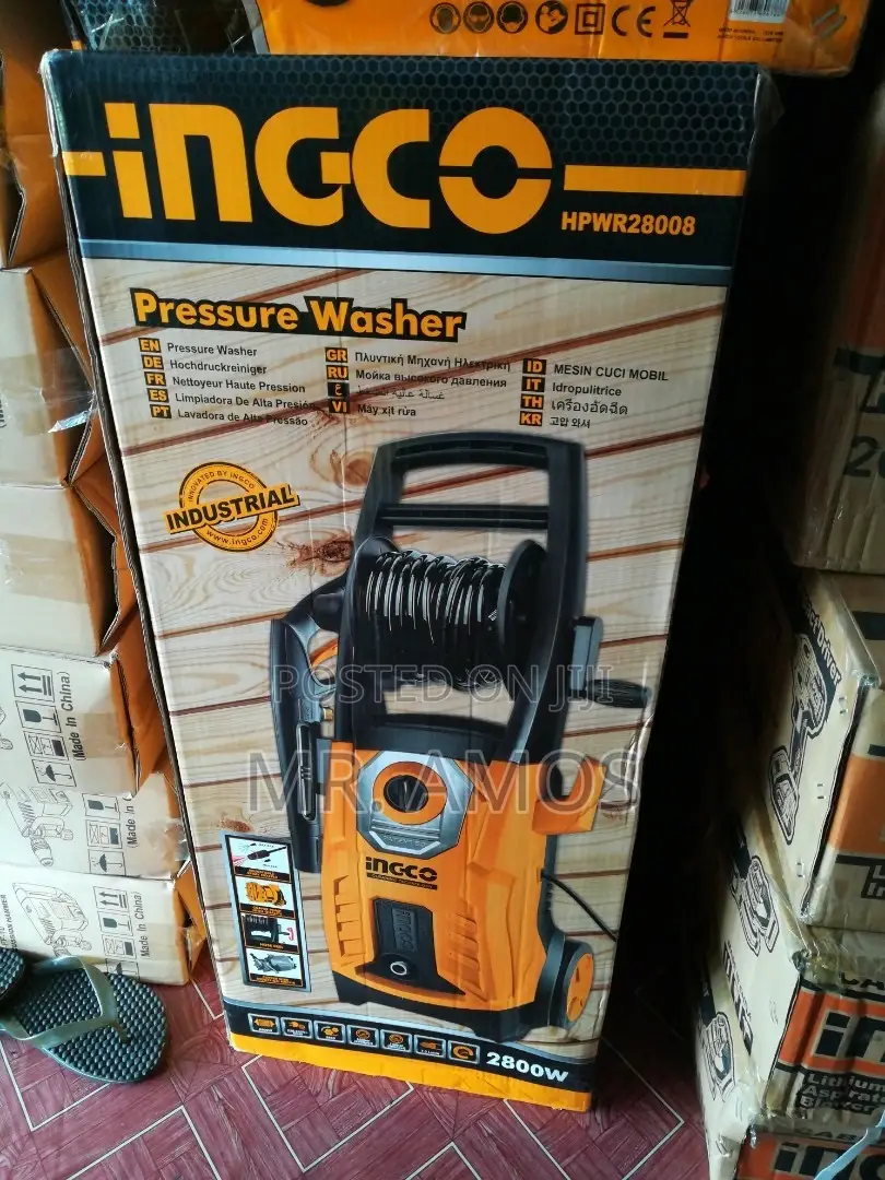 2800watts High Pressure Washer With Accessories Set - Hpwr28008 in ...