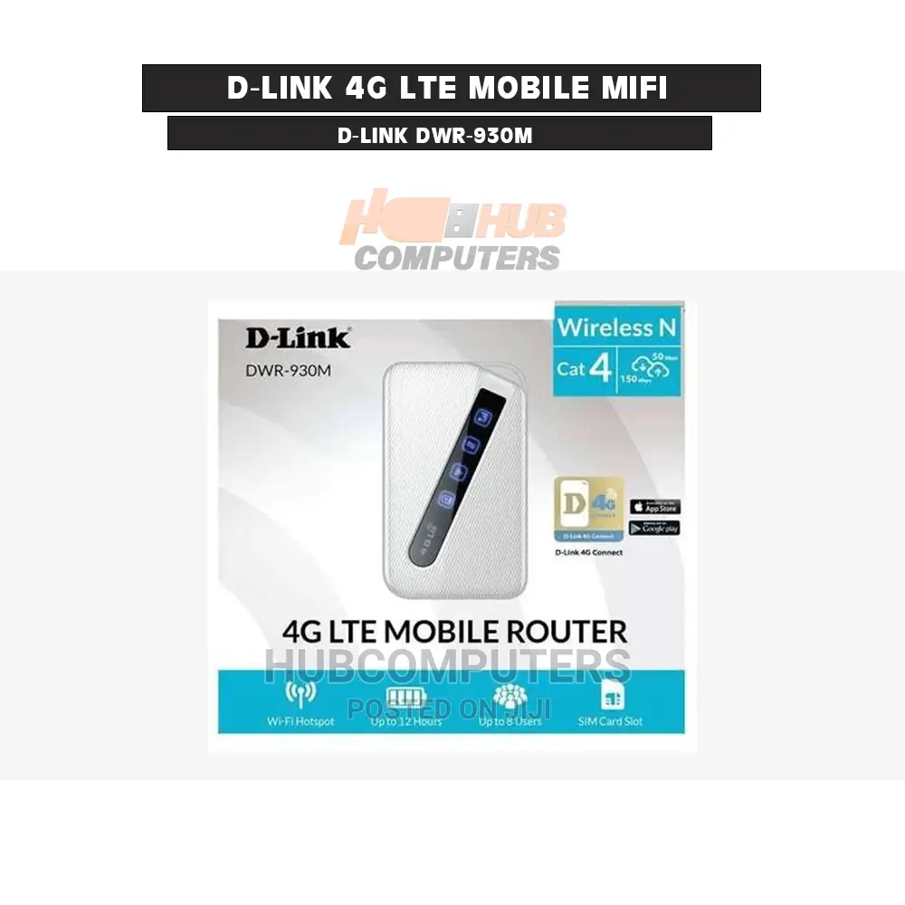 D-Link 4G LTE Mobile Mifi in Madina - Networking Products, Hub ...