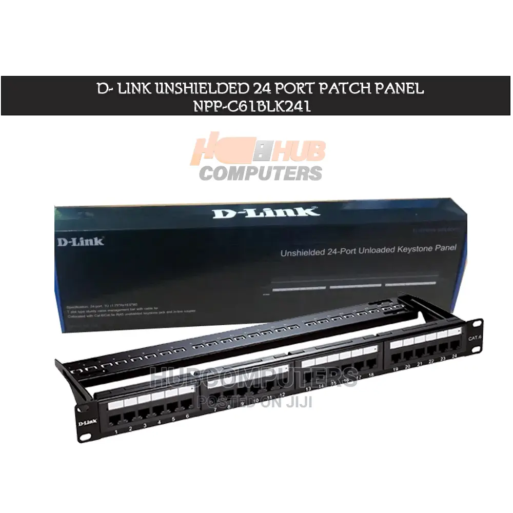 D-Link 24 Port Patch Panel in Madina - Networking Products, Hub ...