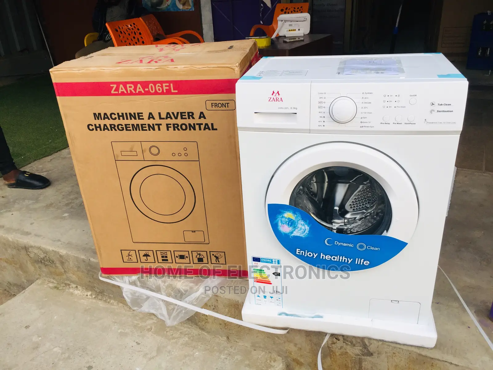 Child Lock Zara 6kg Full Auto Front Load Washing Machine in Accra ...