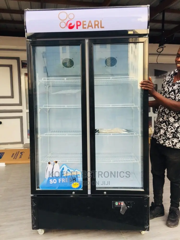 Pearl 568liters Double Door Display Fridge / Beverage Cooler in ...