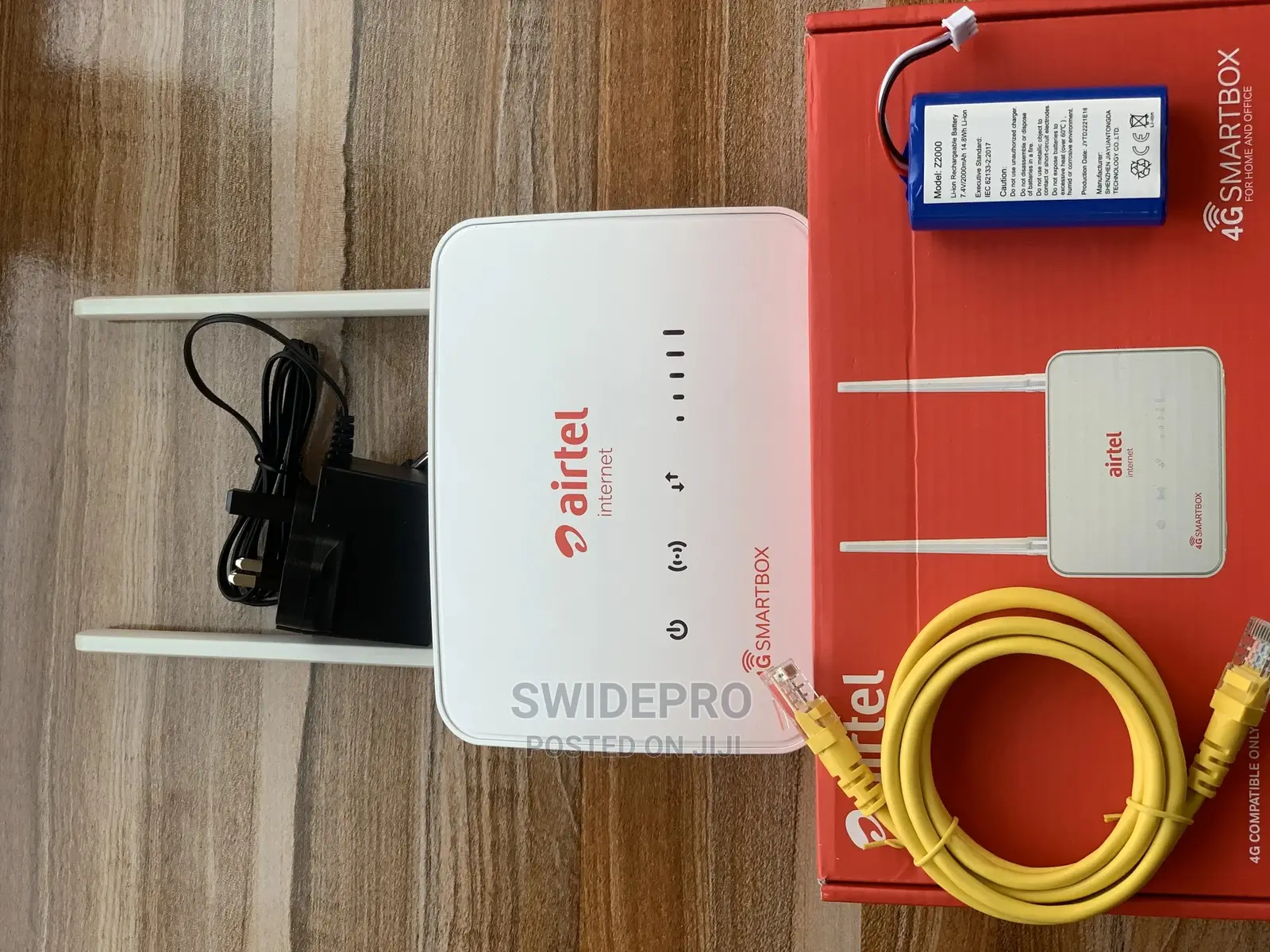 Universal 4G Router (All Sim ) With Back Up Battery in Circle ...