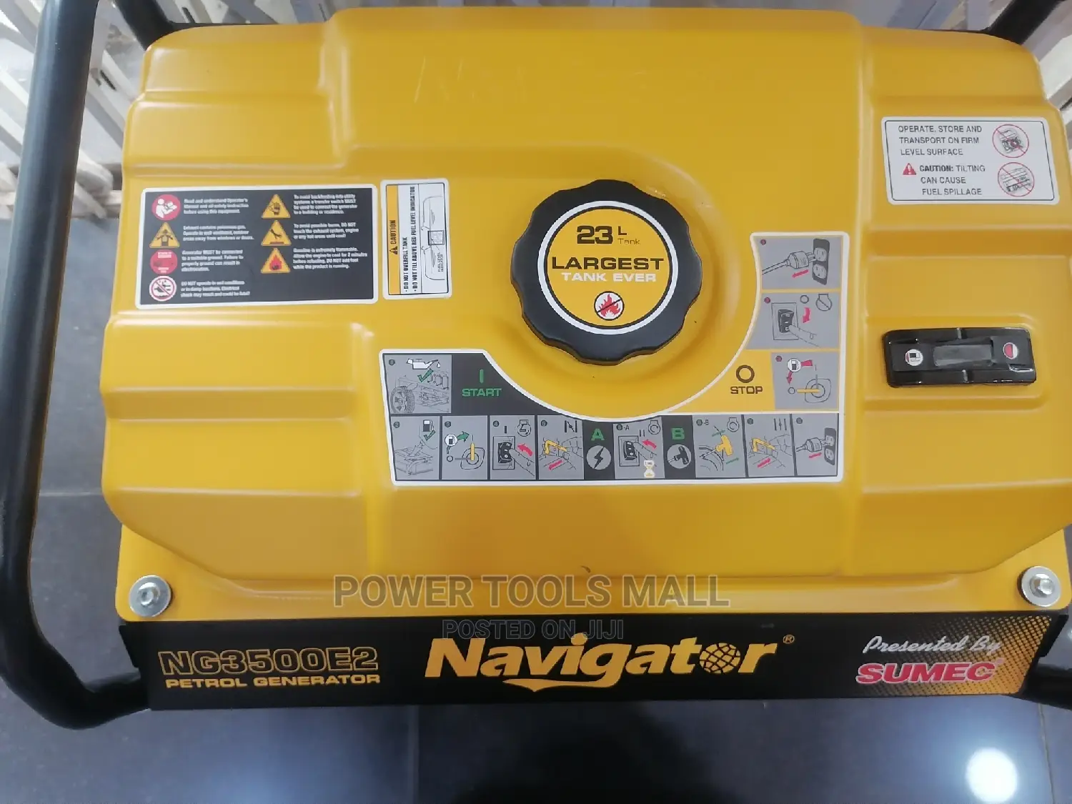 Navigator Gasoline Generator 3.2kw 6.5hp 23L in Accra Metropolitan ...