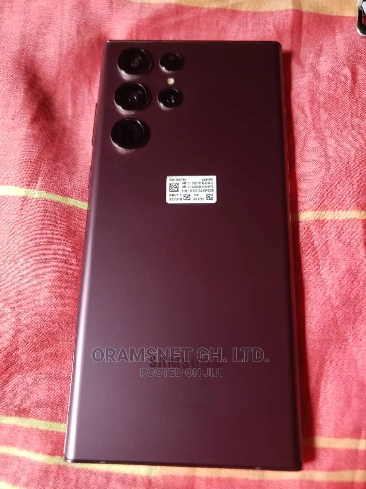 Samsung Galaxy S22 Ultra 128 GB in Kumasi Metropolitan - Mobile Phones ...