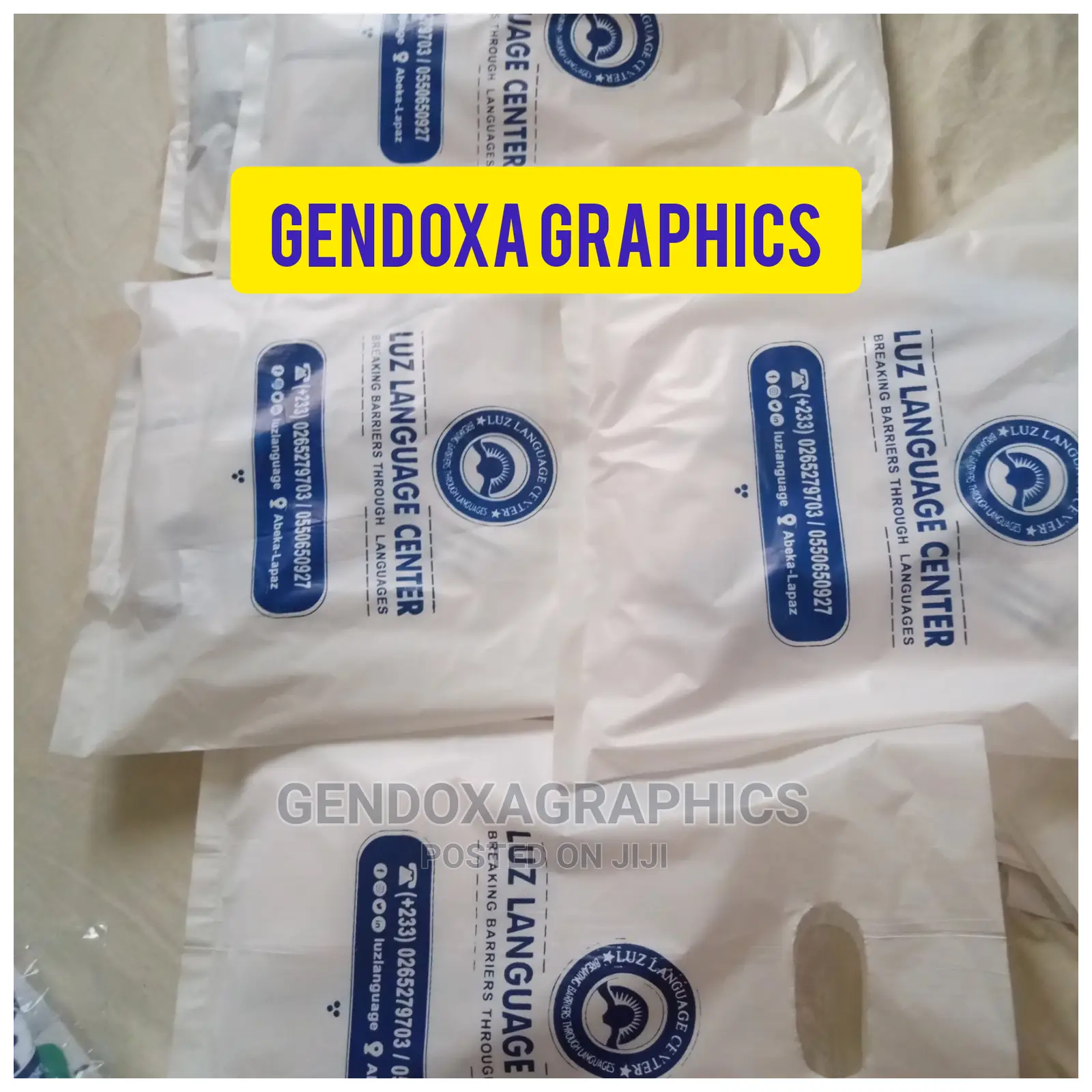 Polythene Bags Design/Printing in Lapaz - Printing Services, Gendoxa ...