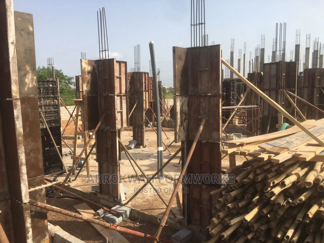 Columns/Pillar/Formwork / in Tema Metropolitan - Building & Trade ...