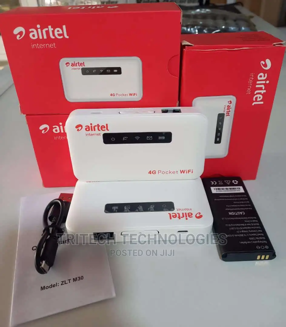Airtel Mifi With 1 Lan Port With Battery in Lapaz - Security ...